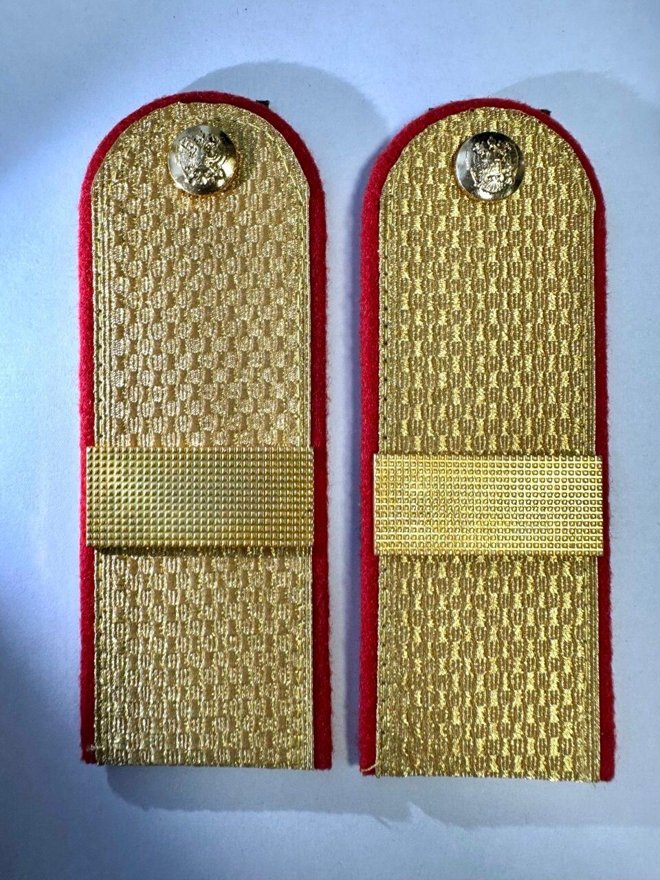 Погоны Полиции золотые Старший Сержант 14 см