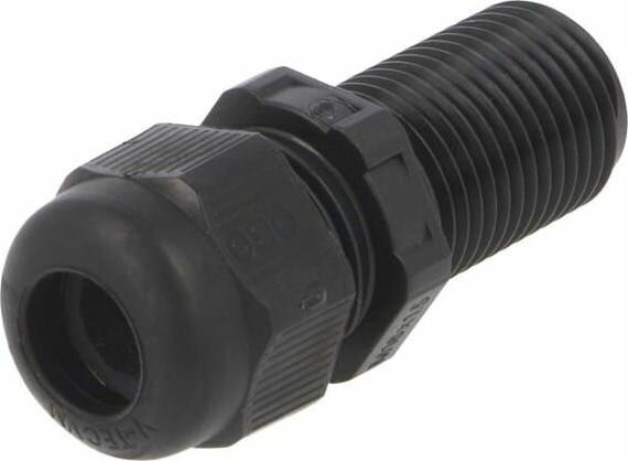 Кабельный ввод BETTERMANN 2022985 с удлиненной резьбой, M16, 1,5, IP68, черный, 1 шт