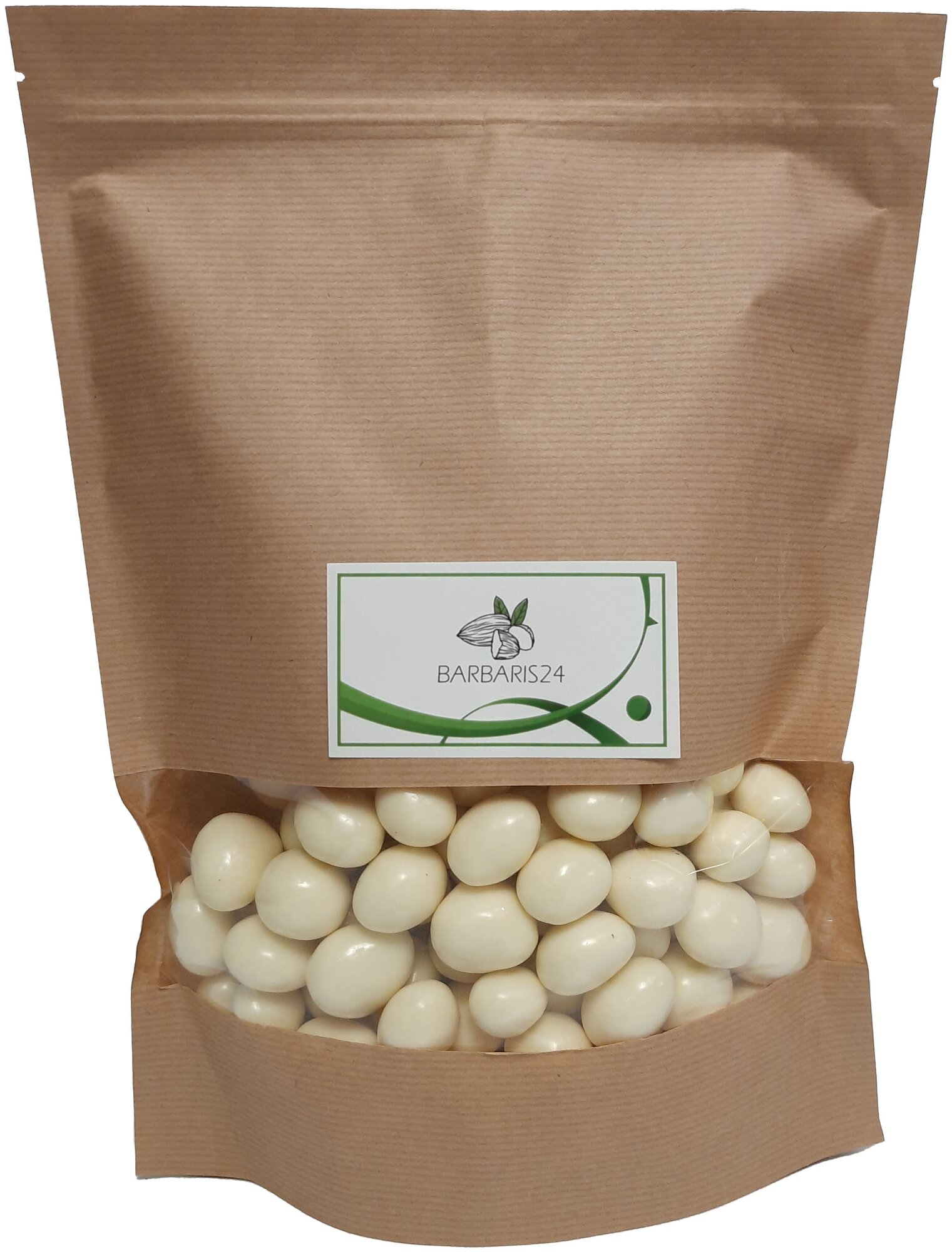 Клубника в белом шоколаде BARBARIS24 1кг.