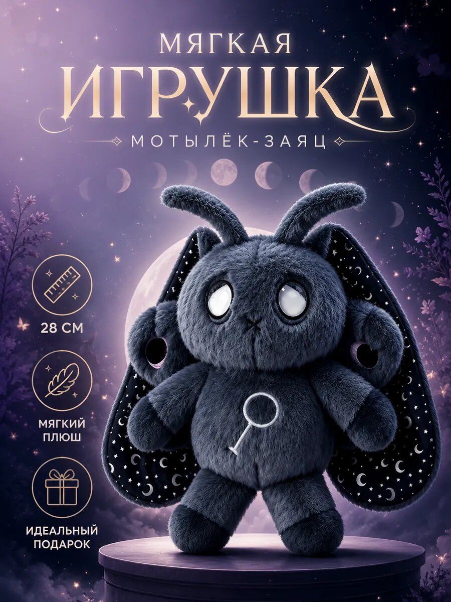 Plushie dreadfuls зайчик Мягкая Игрушка