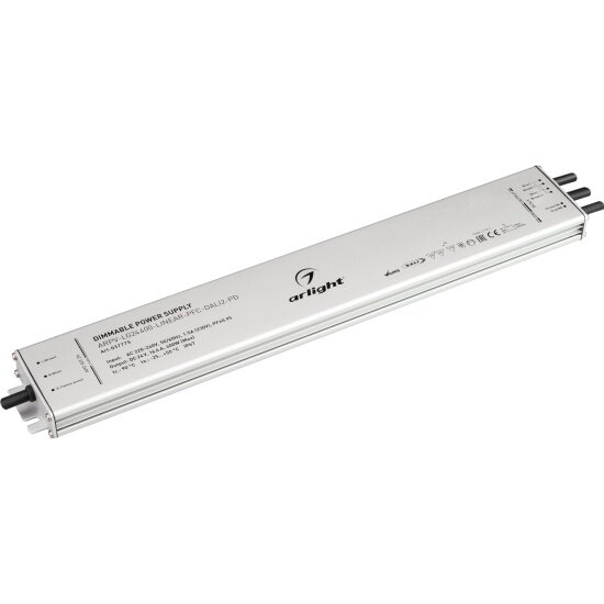 Блок питания Arlight ARPV-LG24400-Linear-PFC-Dali2-PD 24V 400W IP67 16,7A 037775