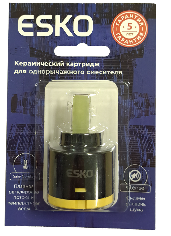 Картридж для смесителя ESKO CRT 40 LOW 40мм, стандартный, низкий