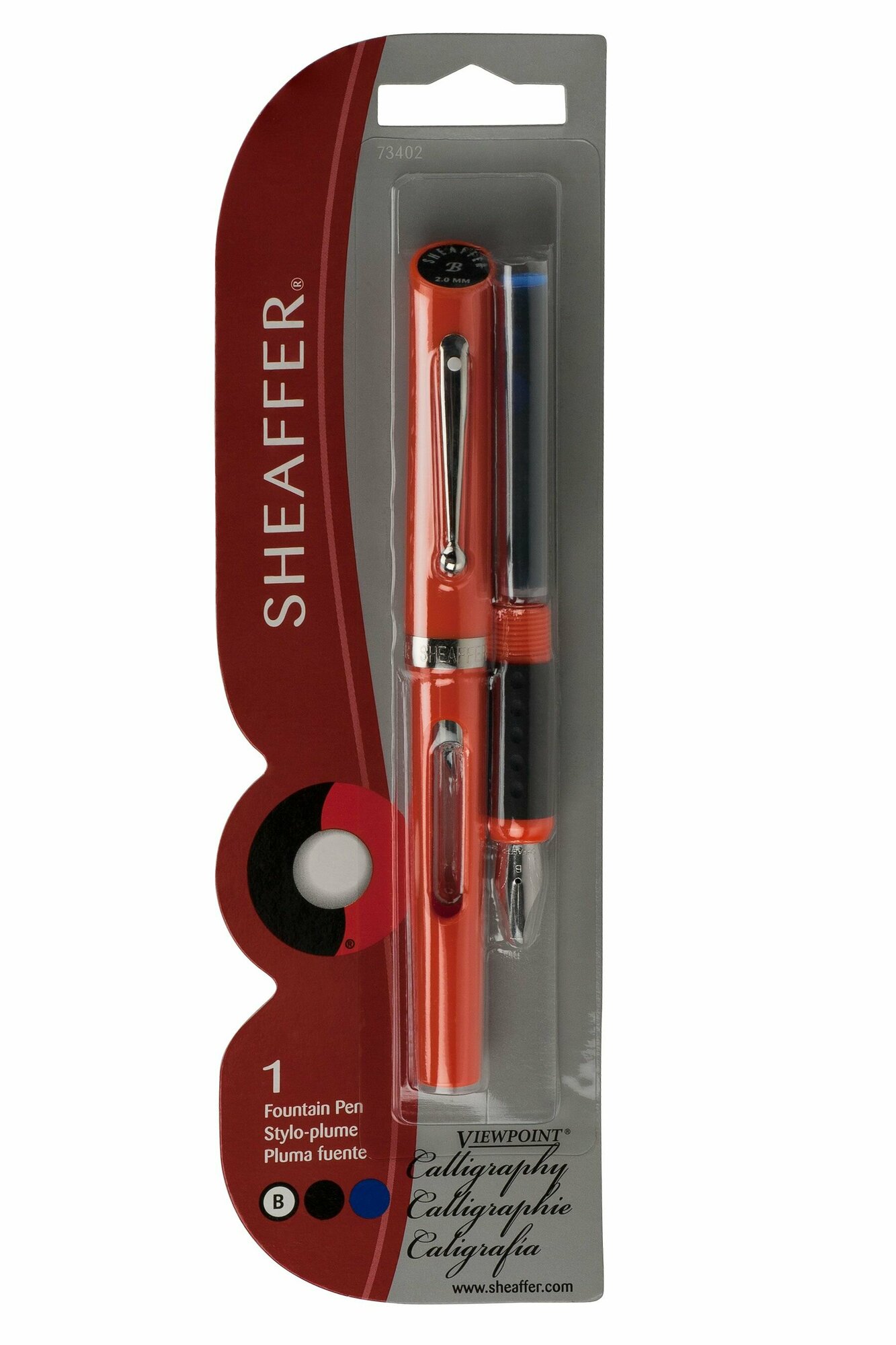 Перьевая ручка для каллиграфии SHEAFFER VPT Orange, SH 73402