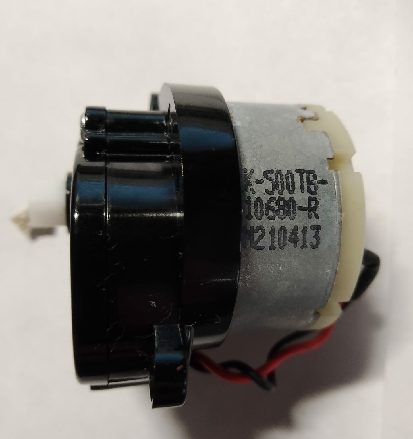 Двигатель (мотор) боковой щетки левый (L) (RK-500TB-106820-RYM210413) робота пылесоса Mi Robot Vacuum-Mop Essential (MJSTG1)