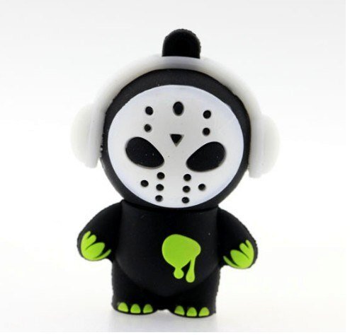 USB Флешка сувенирная подарочная Человечек в черном балахоне 32 ГБ