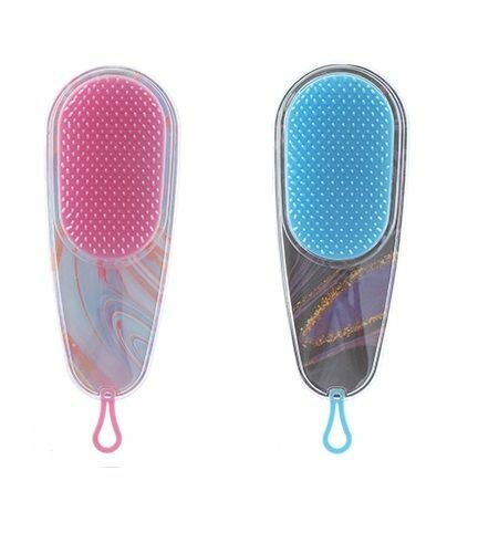 Farres cosmetics Расческа MC317 универсальная с плоской ручкой, 16 х 6,5 см, 2 шт.