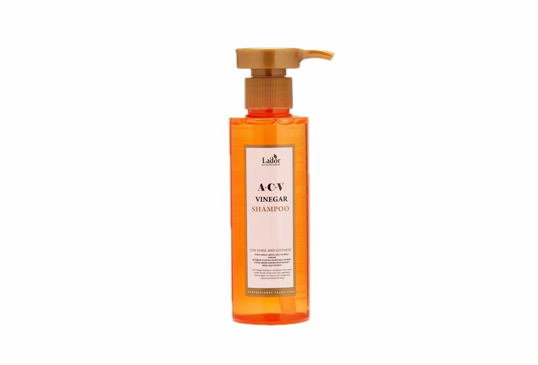 Шампунь Ladore Acv Vinegar Shampoo (150 мл) для чувствительной кожи головы и поврежденных волос
