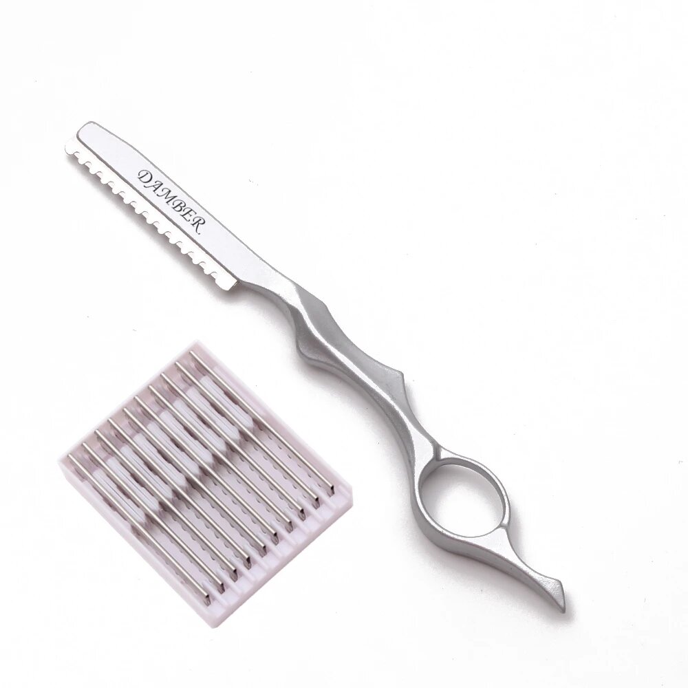 Профессиональные филировочные бритвы DAMBER 6100 yin 10dp