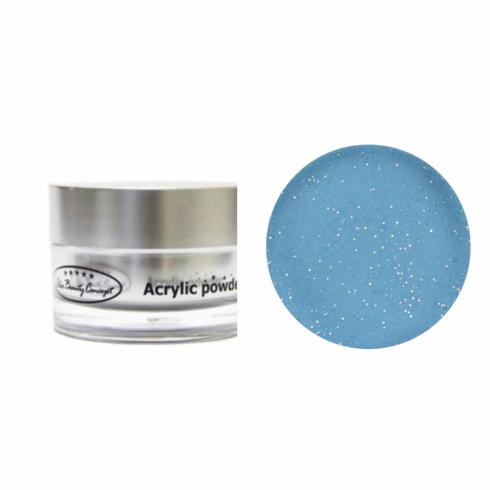 Alex Beauty Concept Цветная акриловая пудра, 5 гр, цвет синий 50044