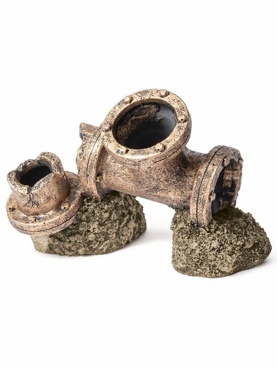 Грот Laguna "Труба сломанная", 105*65*73мм, серия Laguna "Стимпанк"