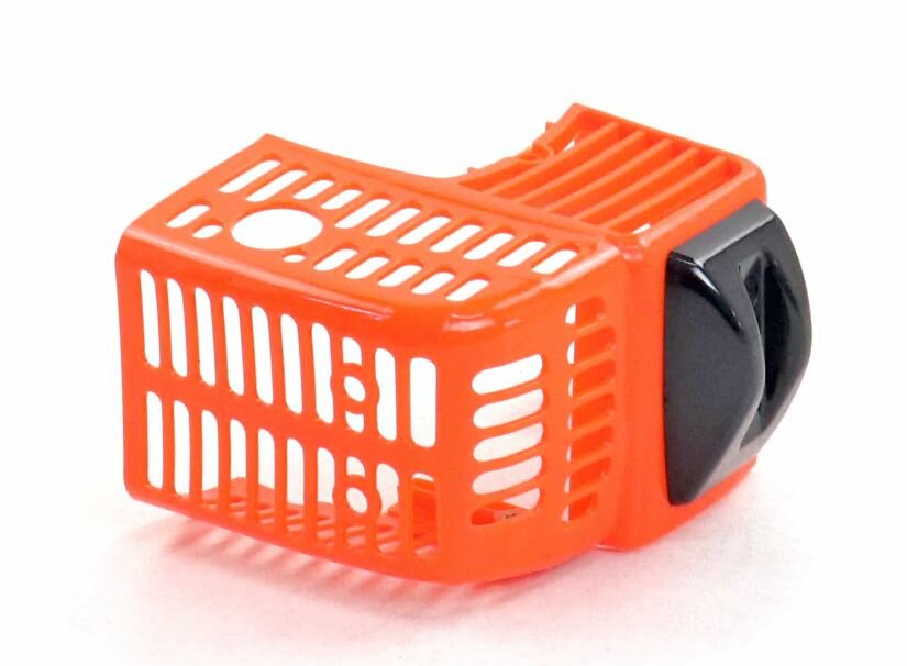 Кожух защитный цилиндра мотокосы GBC-026 (дефлектор с крышкой) (26057)