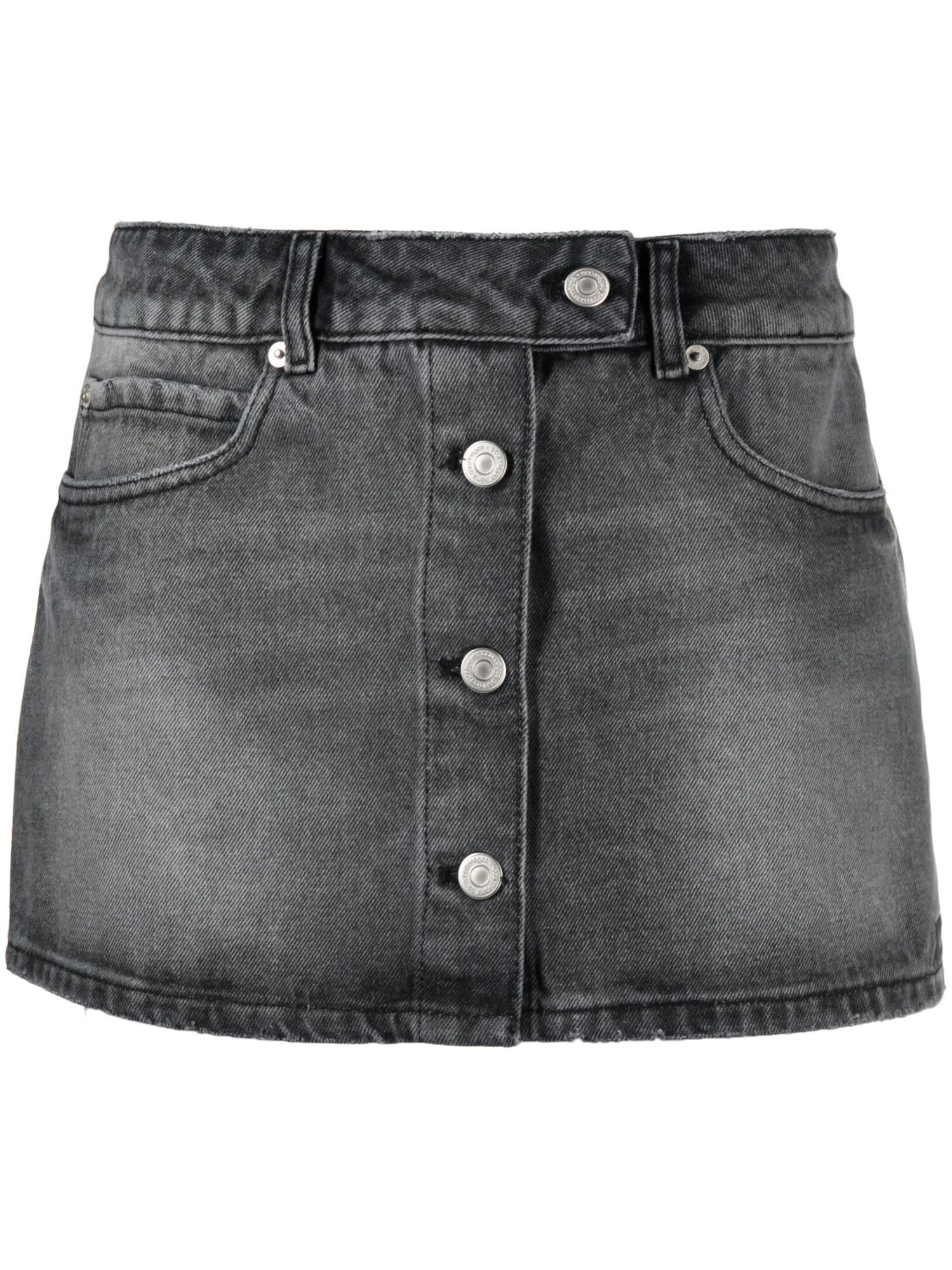 Юбка Trucker denim miniskirt