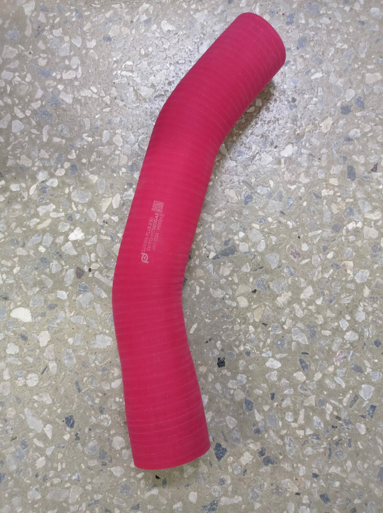 Патрубок интеркулера угловой Газон Next ЯМЗ 534 Е5 (70*76 мм)