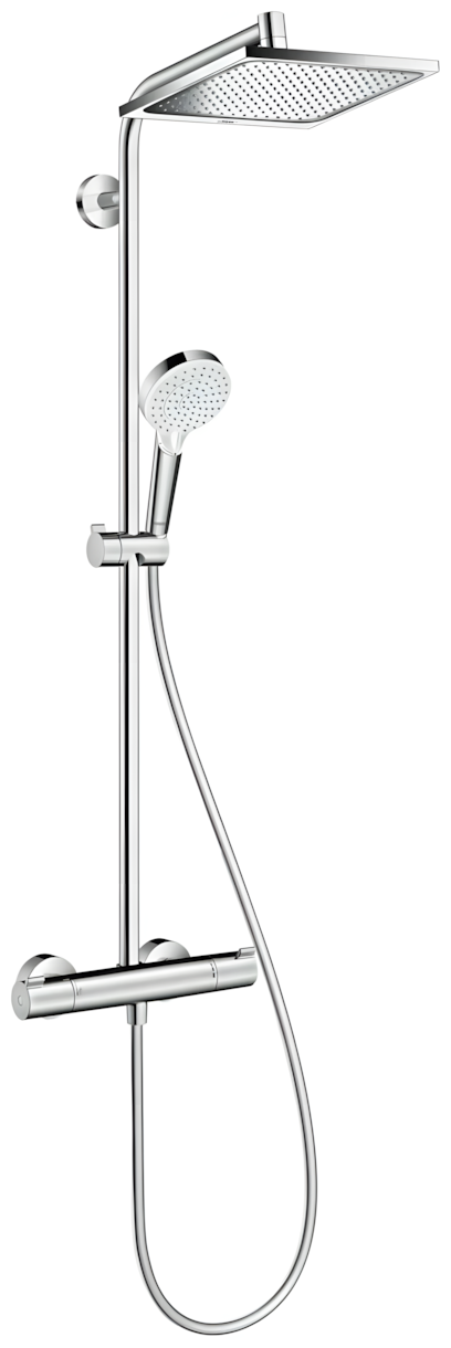 Душевая стойка hansgrohe Crometta Е 240 1jet Showerpipe 27271000, хром