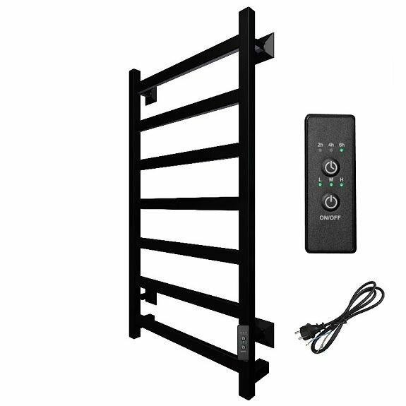 Полотенцесушитель ПЭК сп 20, 80*50 (Черный ВГП)