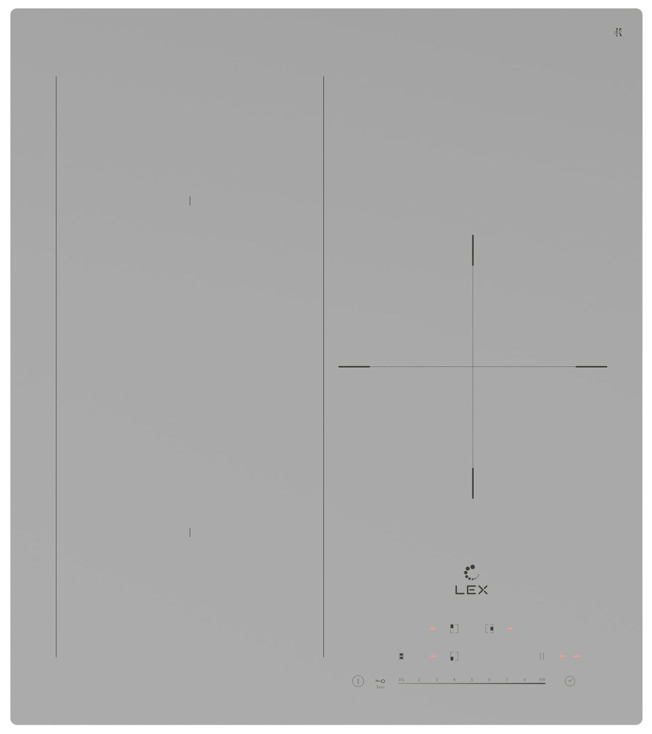 Электрическая варочная панель LEX EVI 431A GR