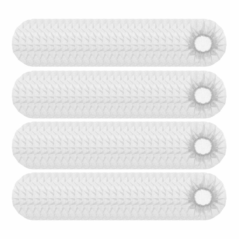 Одноразовый чехол для микрофона, Белое с белым