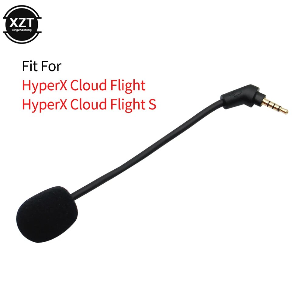 Сменный игровой микрофон для Kingston HyperX Cloud X Flight Hyper X, микрофон Boom, Беспроводная игровая гарнитура, наушники, микрофоны