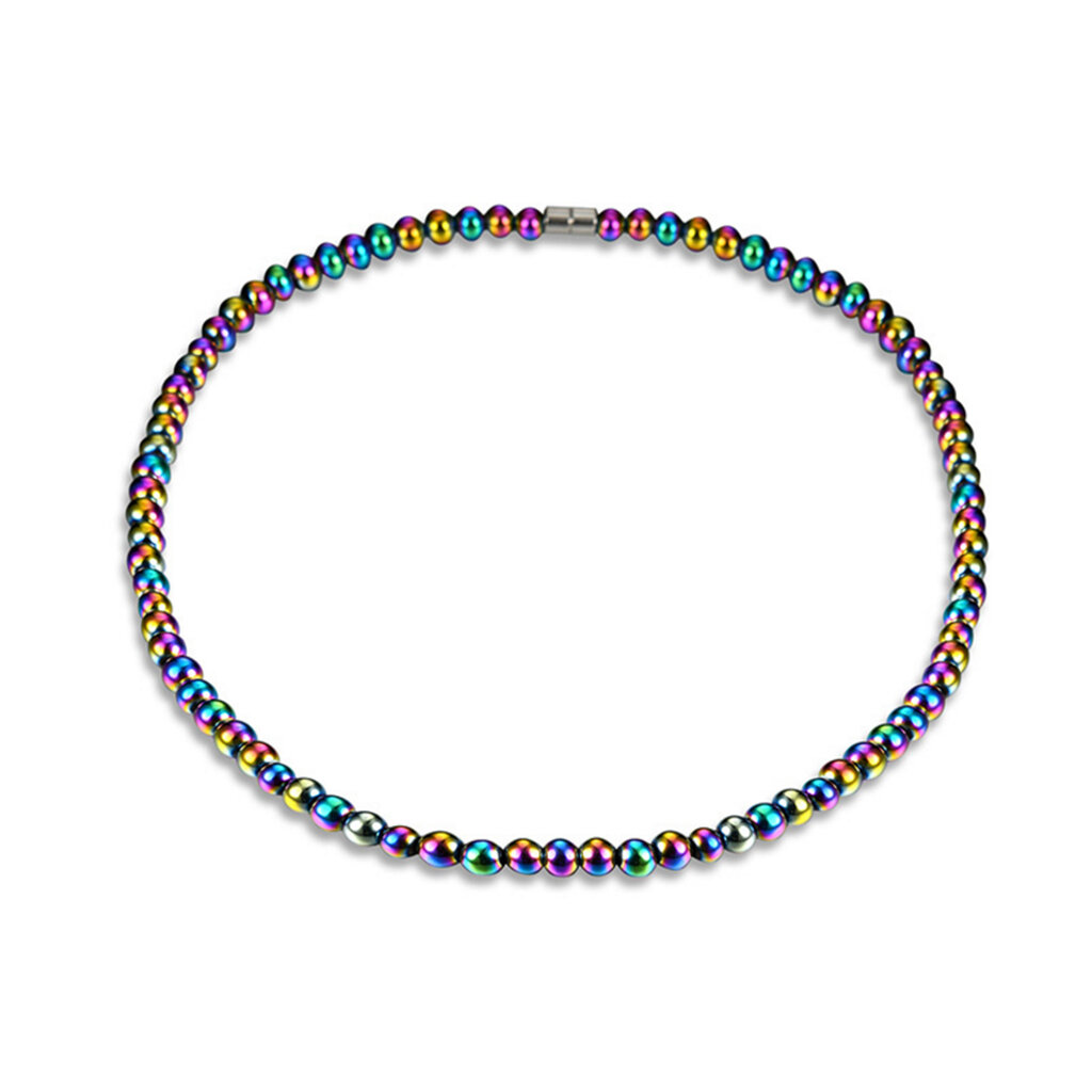 6117146 цвет черный магнит из желчного камня ожерелье