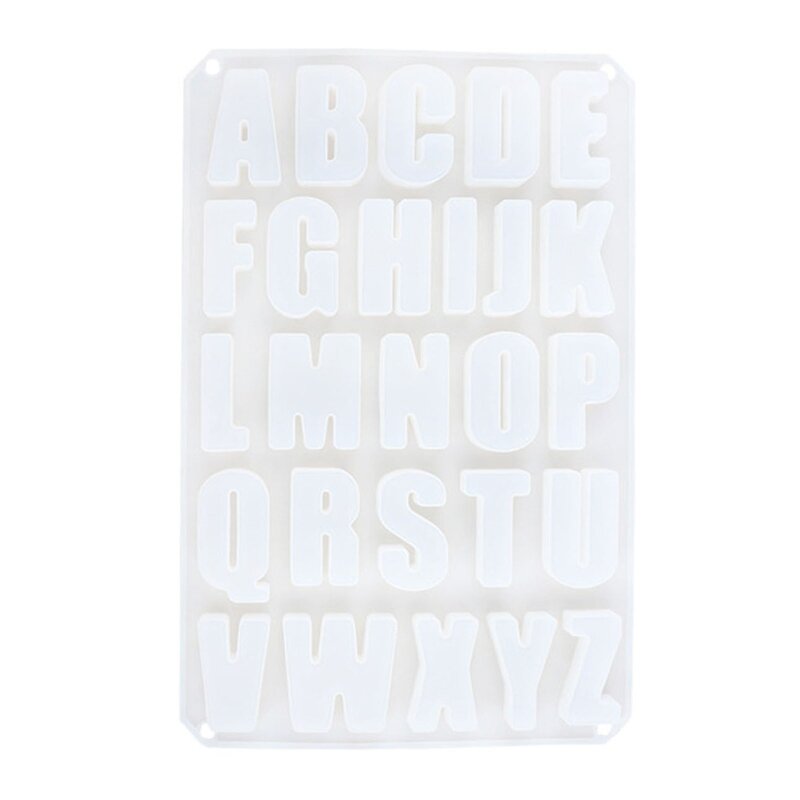 Форма из эпоксидной смолы с буквенным кристаллом