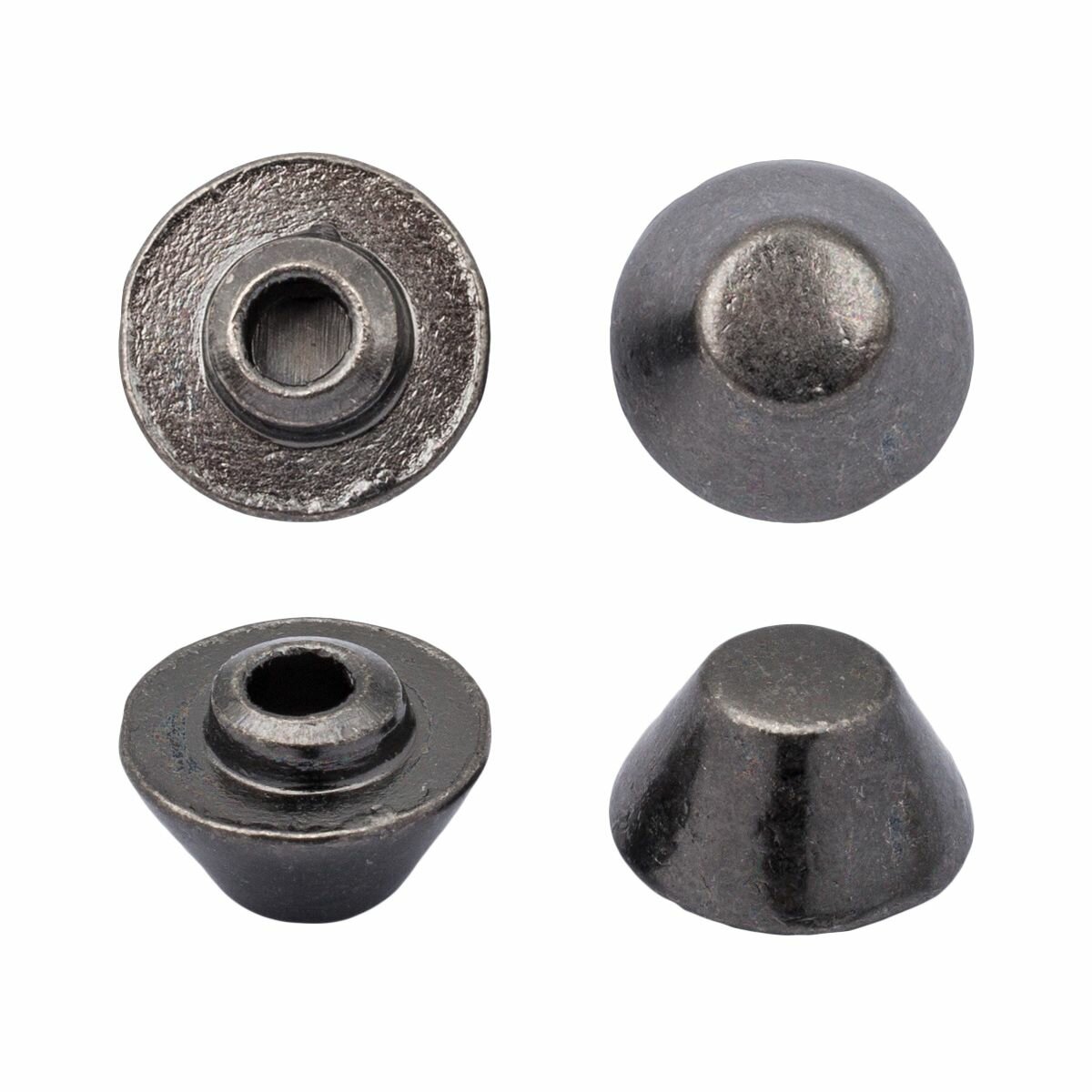 62548 Хольнитен джинсовый d-9мм 'Конус' цв. металл (без гвоздя), черный никель BIG