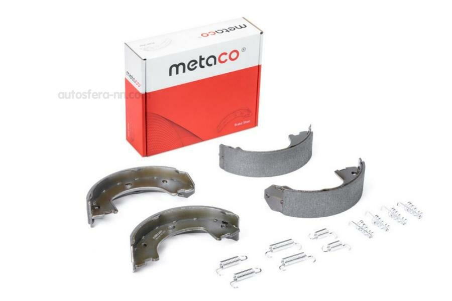 METACO 3030042 Колодки ручного тормоза к-кт Mercedes Benz Sprinter (906) (2006>), VW Crafter (2006>)