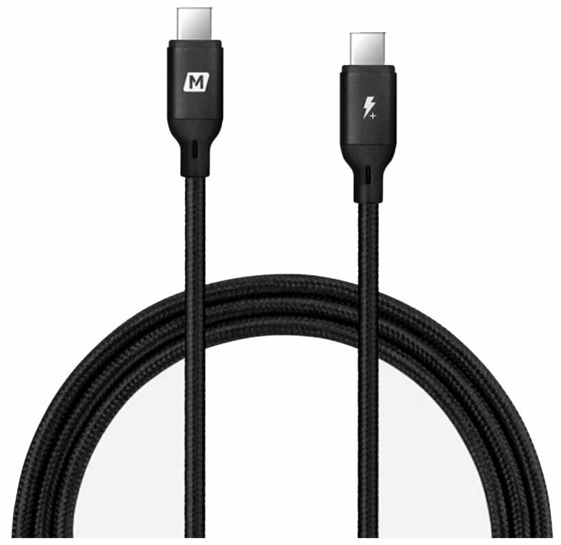Кабель Momax Go-link Type-C - Type-C PD cable-1.2m - Черный (DC19D)