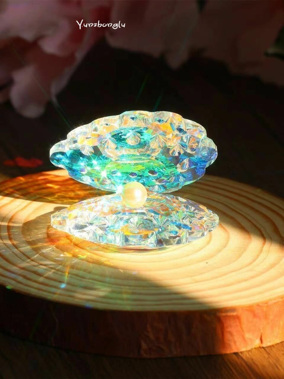 Хрустальный ловец солнца для декора преломление света, украшение интерьера, кристаллическая призма