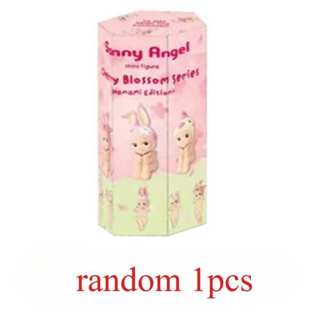 Мини-фигурки Sonny Angel Cherry Blossom Series розового цвета