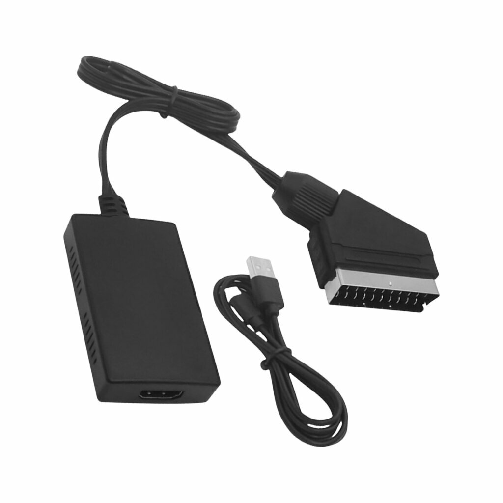 SCART HDTV-адаптер для различных устройств к Современным телевизорам с Видеовыходом 1080P