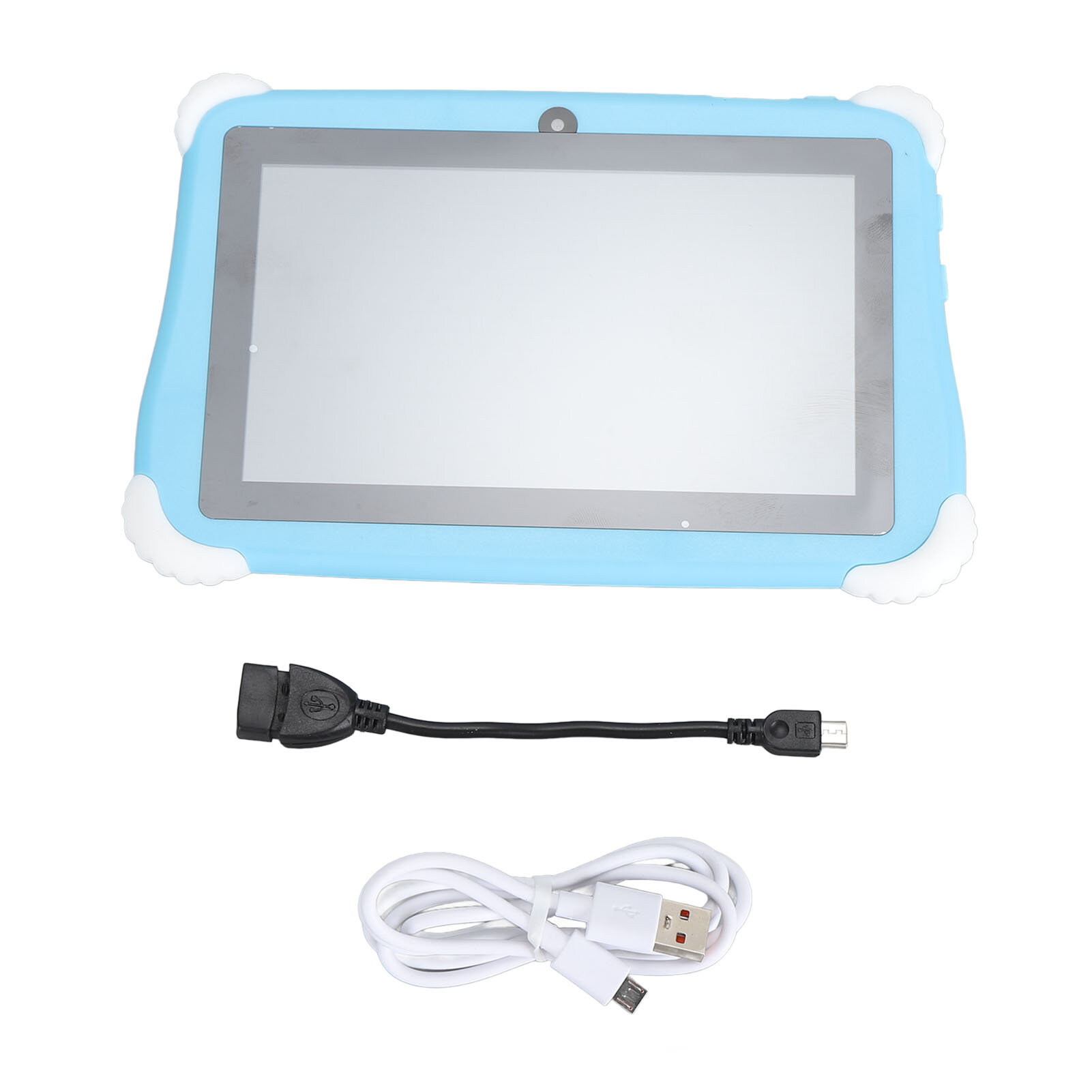 Детский планшет 7 дюймов 6 ГБ ОЗУ 128 ГБ ПЗУ Android 11.0 с Bluetooth, WiFi, двойной камерой, удароп