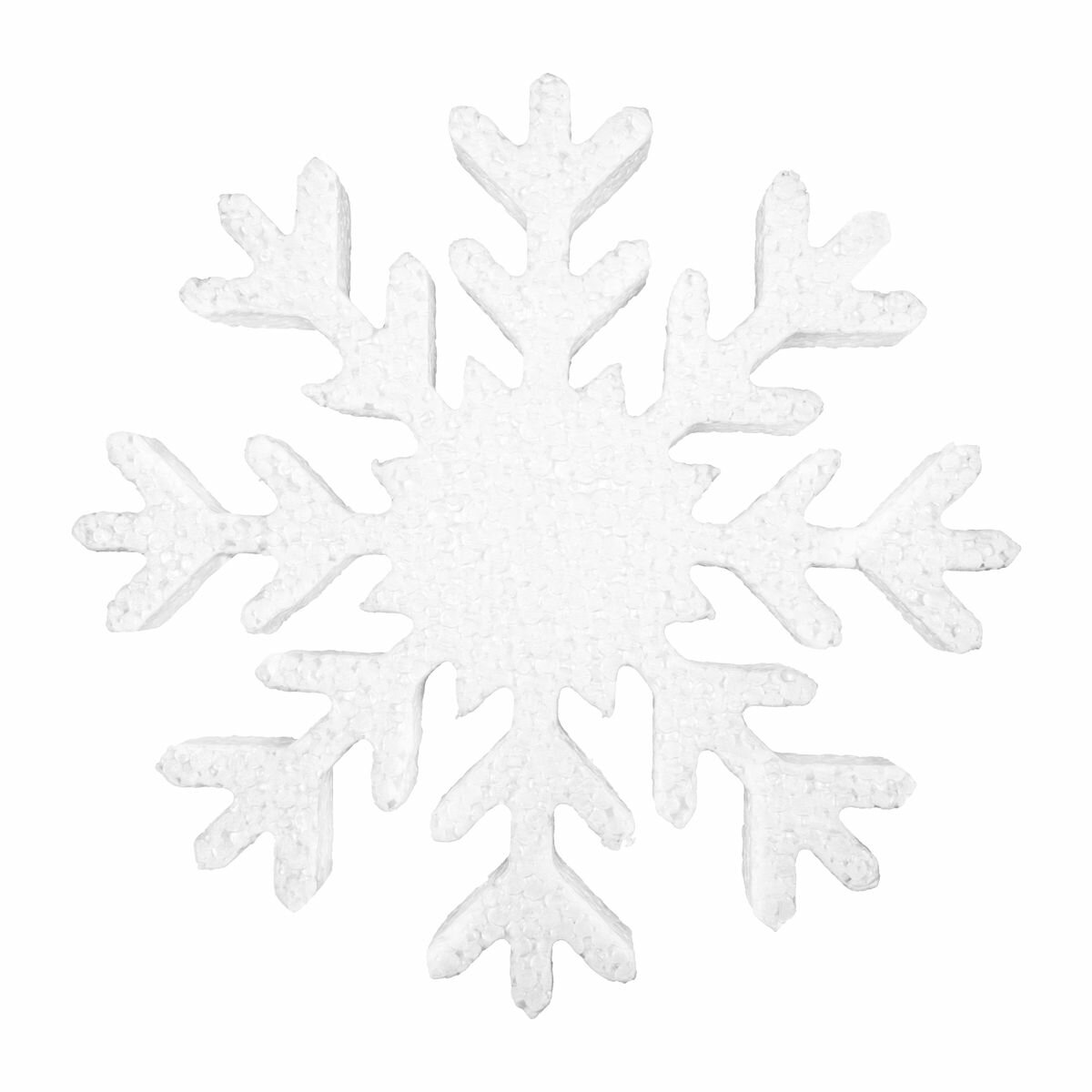 Заготовка из пенопласта 15 см Снежинка Love2art DPZ-S 02 Снежный узор