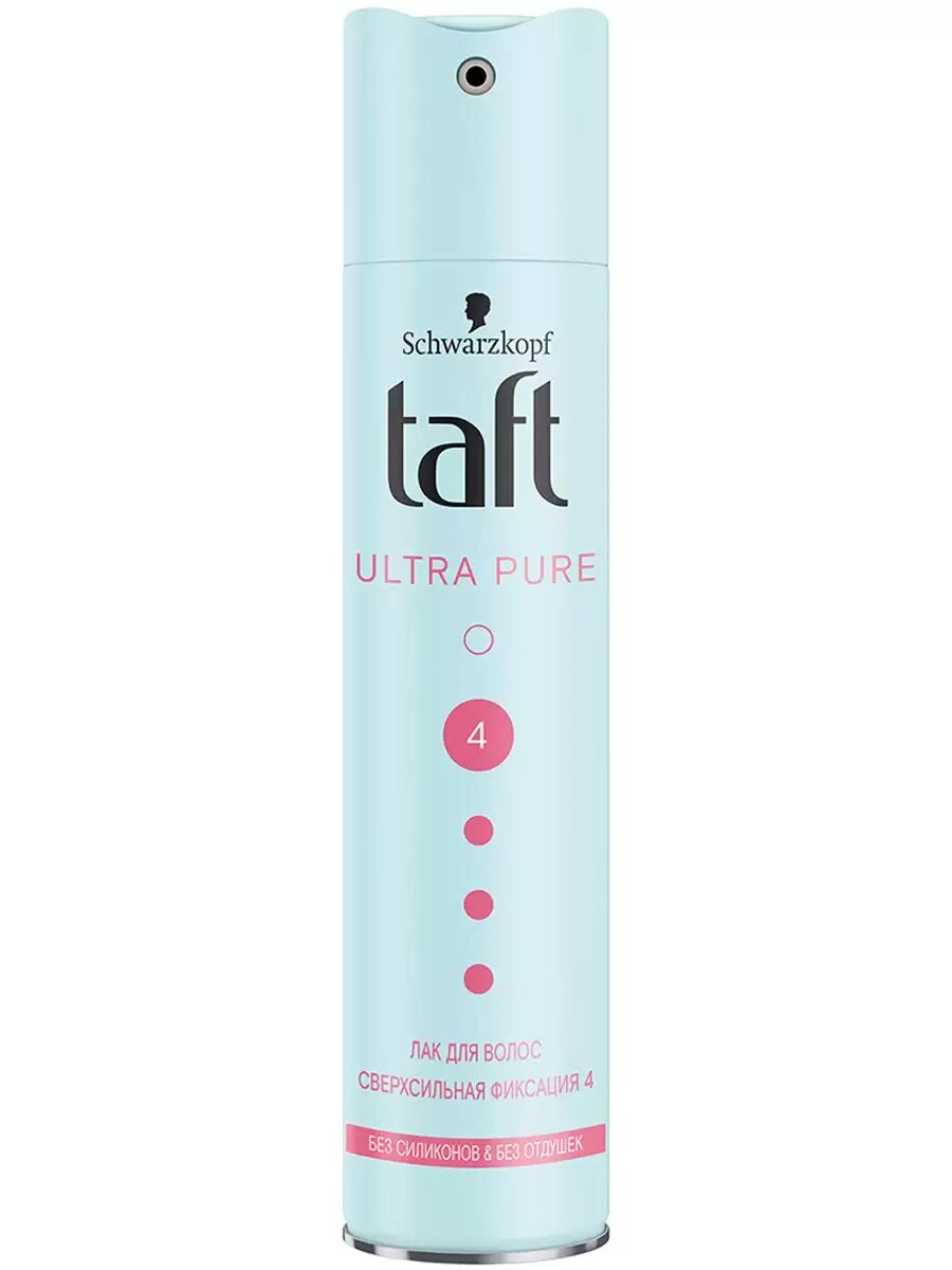 Лак для волос Taft Ultra Pure сверхсильная фиксация 225 мл