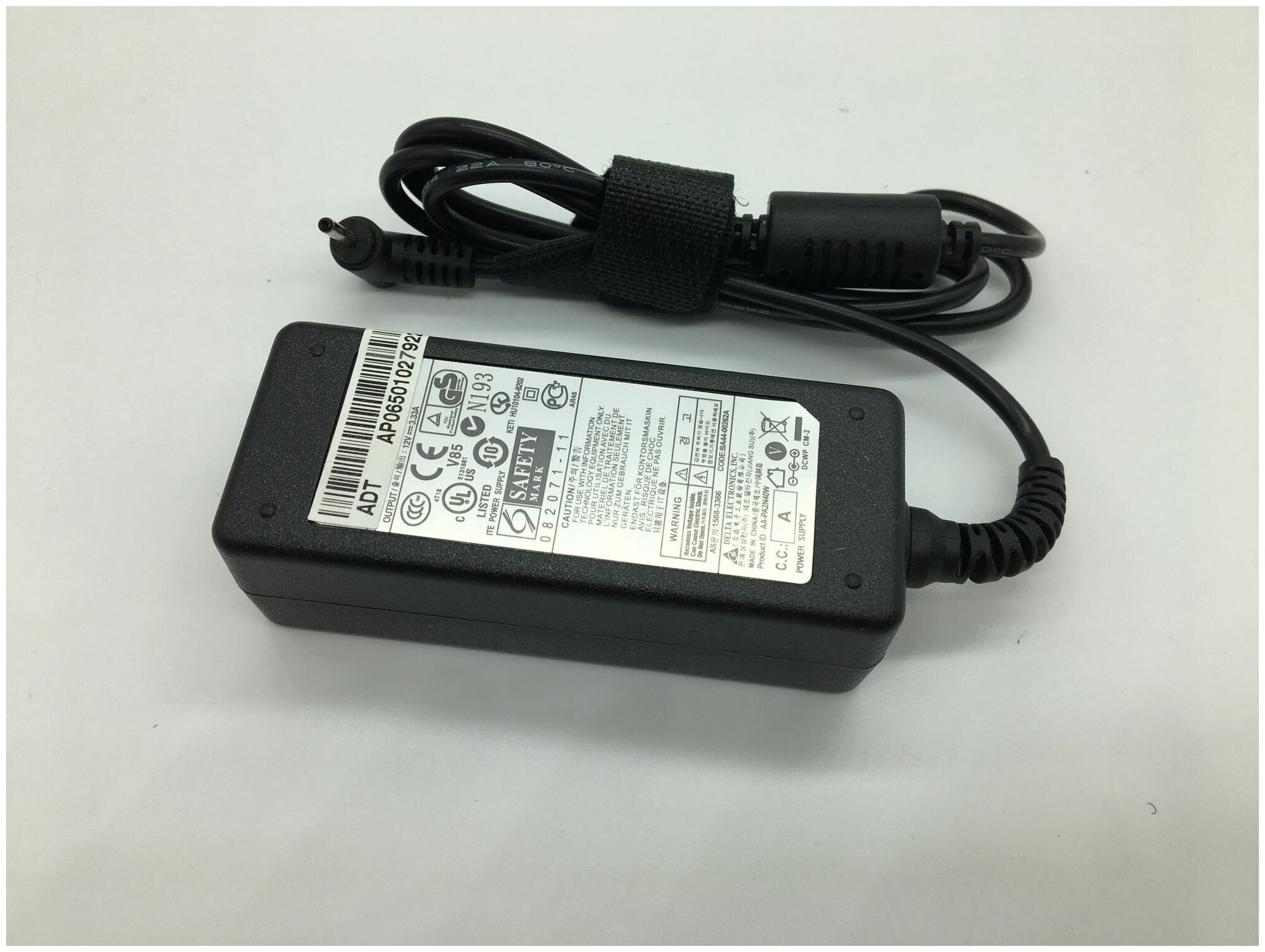 Сетевой блок питания для планшета Samsung 12V 3.33A (3.0x0.8)