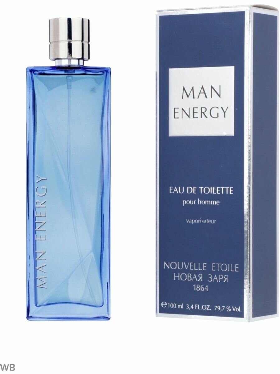 Новая Заря Мужчина Энерджи - Man Energy туалетная вода 100 ml.