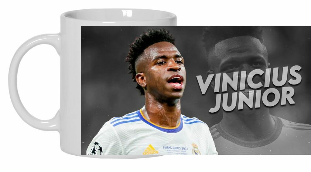 Кружка Vinicius Junior, Винисиус Джуниор № 3
