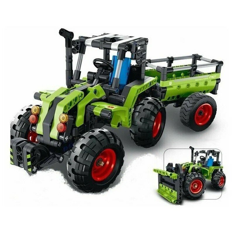 Конструктор iM.Master Трактор с прицепом (2 в 1) 6807