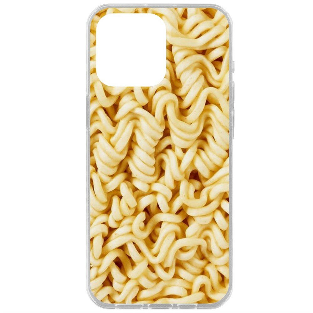 Чехол-накладка Krutoff Clear Case Дошик для iPhone 15 Pro Max