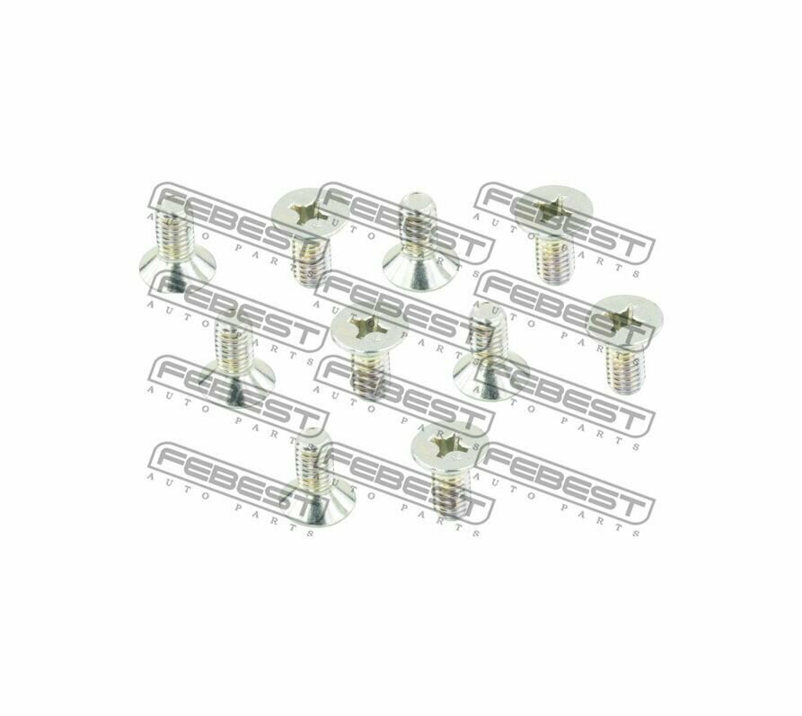 Болты FEBEST PCS10 0398003PCS10, резьба М10, длина 20 мм, 10 штук