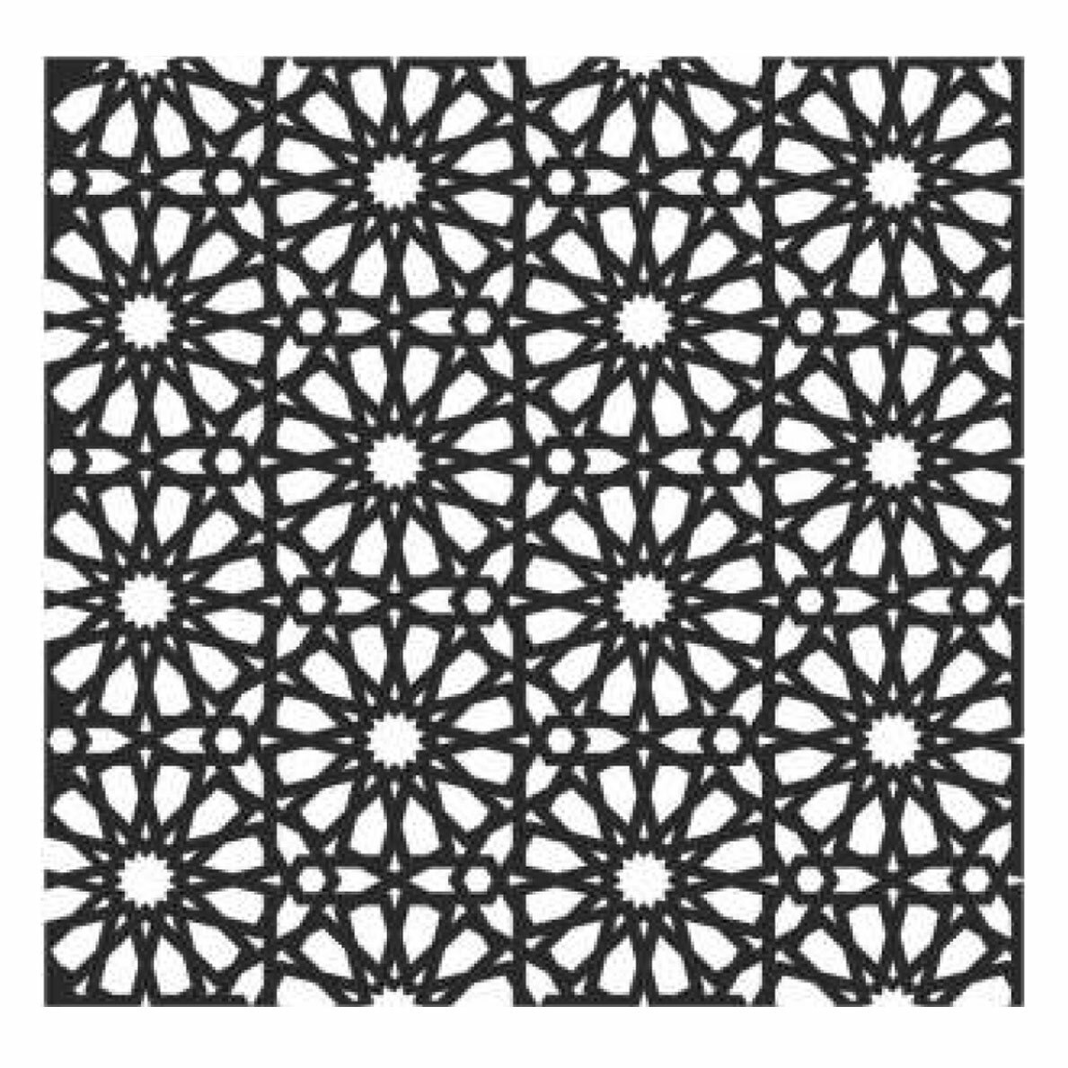 Craft&Clay Текстурный лист TSN №01 Маргаритки декоративная фактура для лепки и декора