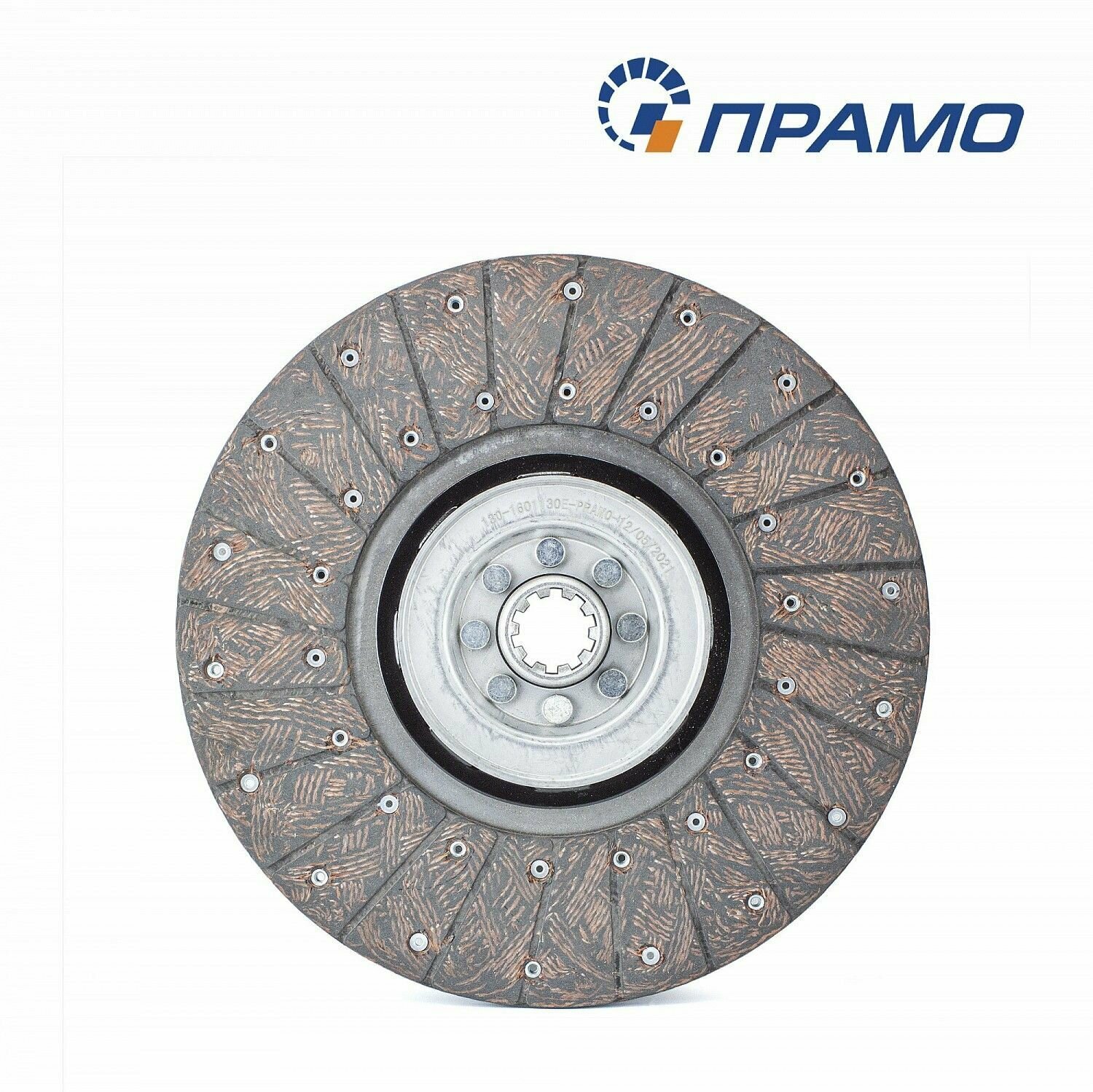 Диск сцепления ведомый ЗИЛ-Бычок (340мм) "прамо", 130-1601130Е