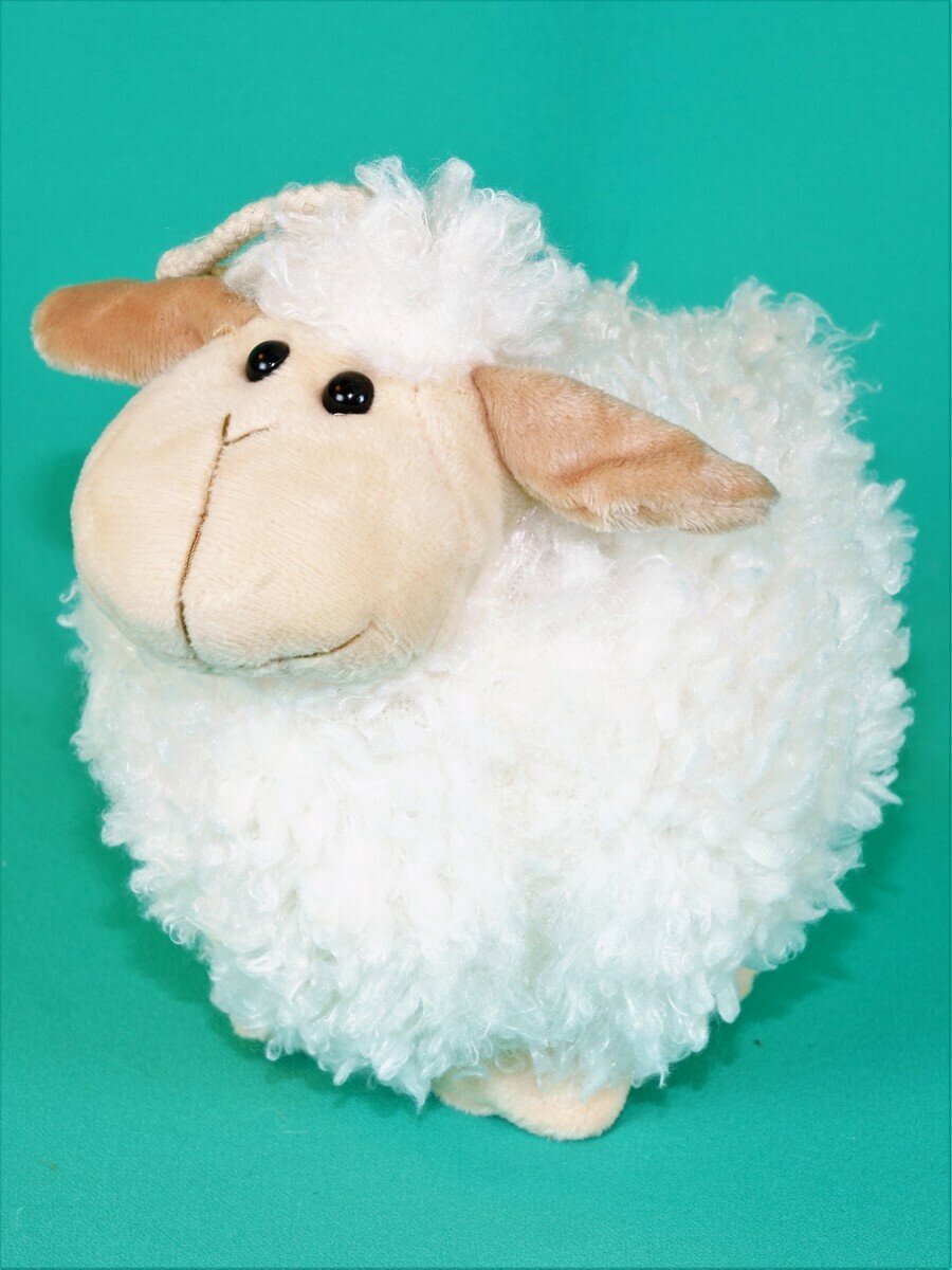 Мягкая игрушка Овечка 17 см.