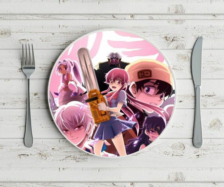 Тарелка The Future Diary, Дневник будущего №8