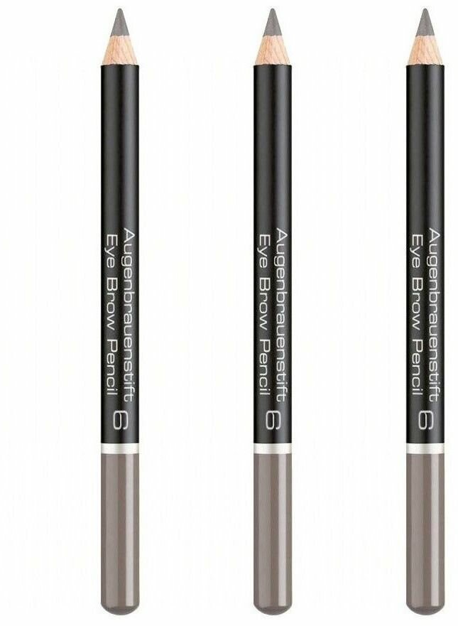 ARTDECO Карандаш для бровей тон 3, 1,1 г, 3 шт