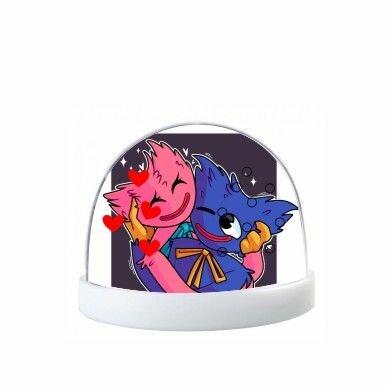 Водяной шар Хагги Вагги из Poppy Playtime №3, Сердца-блестки