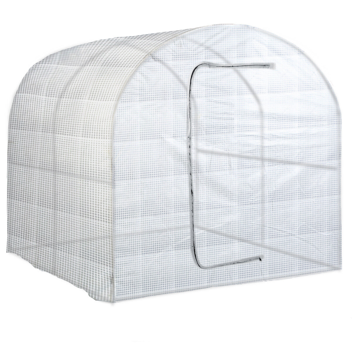 Чехол для теплицы 6,1х1,9х1.8 м / армированная пленка 150 мкр, укрывной материал, укрытие для растений, нетканый материал