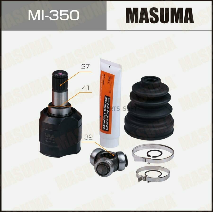 MI350 MASUMA ШРУС MASUMA 32х41х27 (1/6)