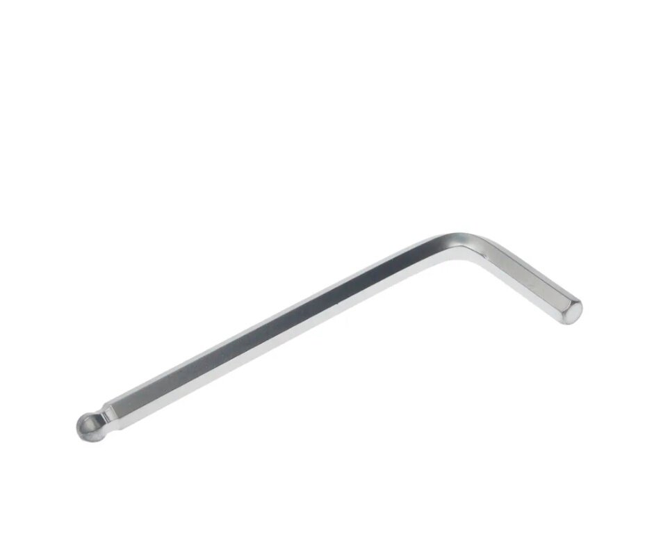 Ключ шестигранный 4мм ER-76504: Г-образный с шаром эврика /1/210