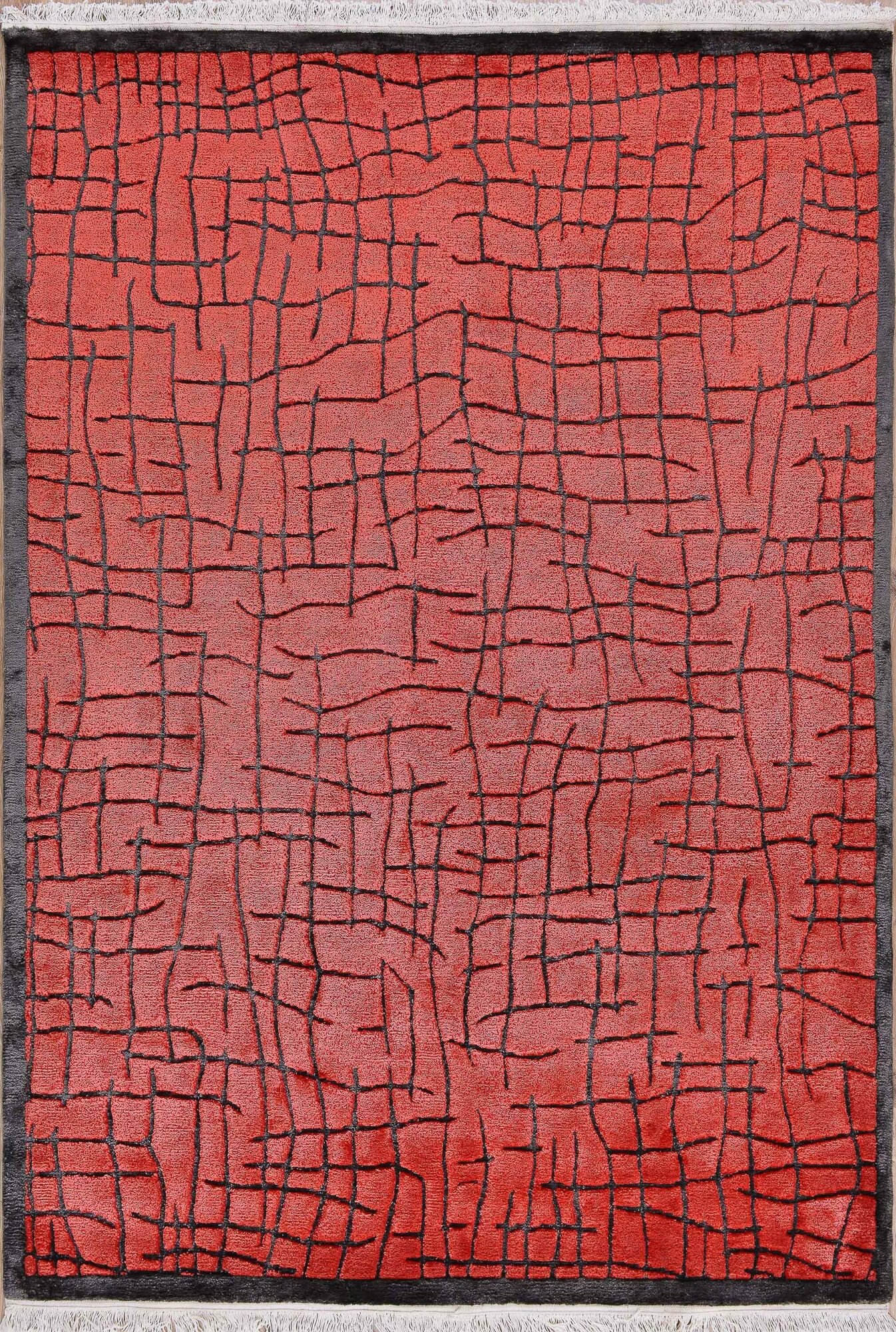 Индийский современный ковер ручной работы Fantacy, 140х200 см.