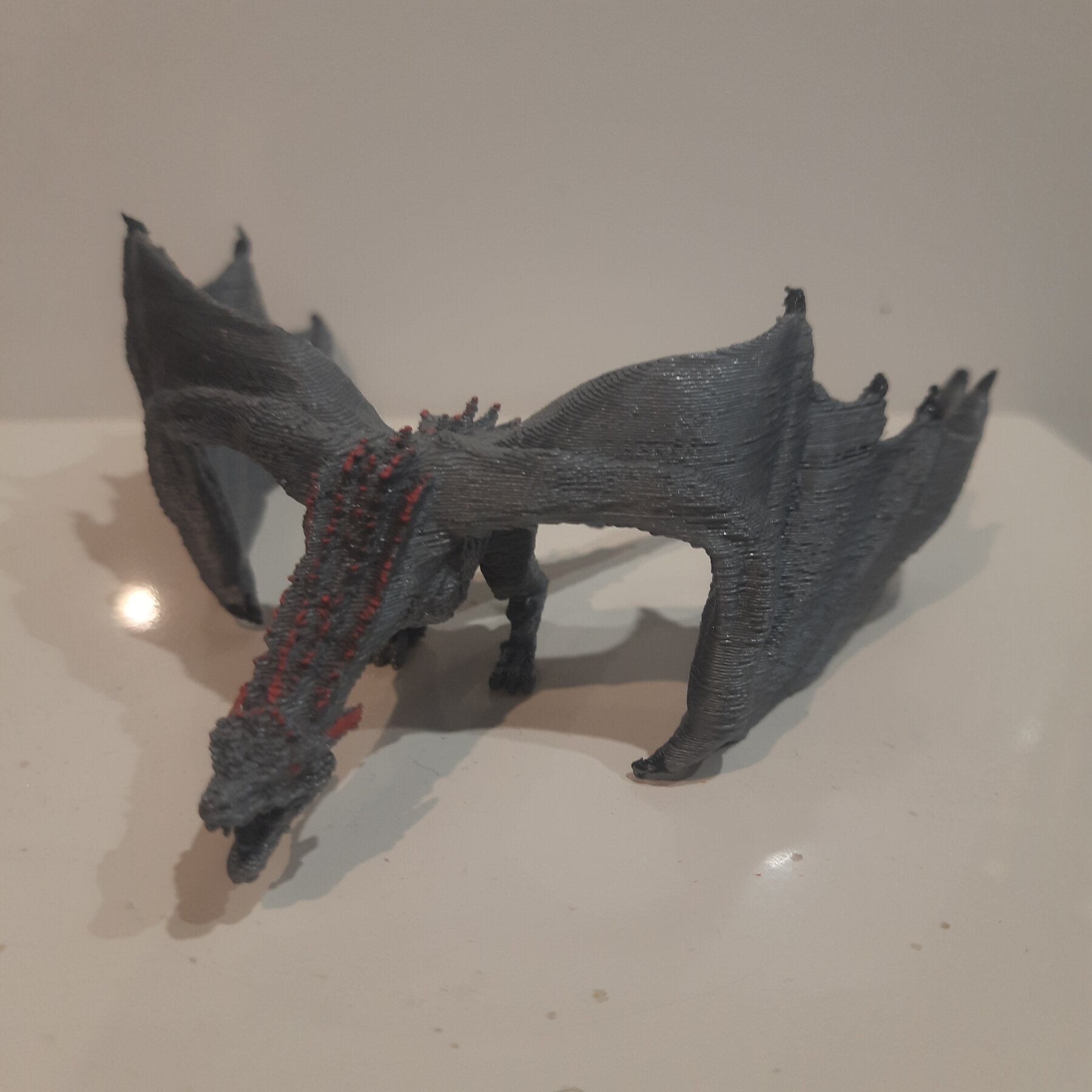 Серебристый дракон Вхагар